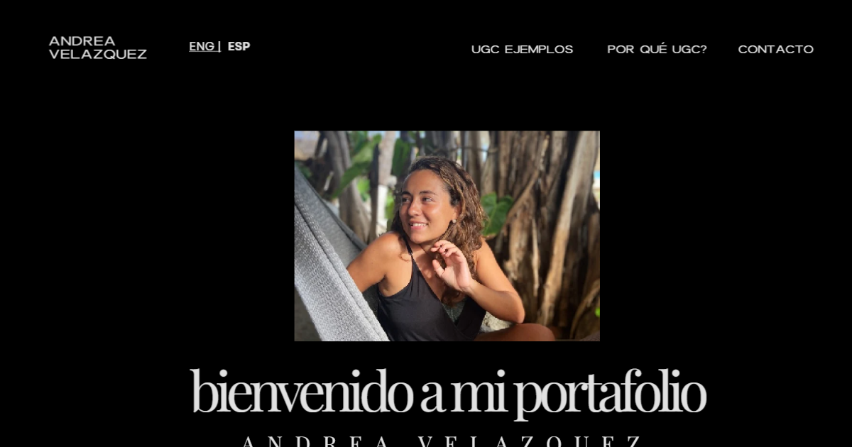 Andrea Velazquez - Portafolio